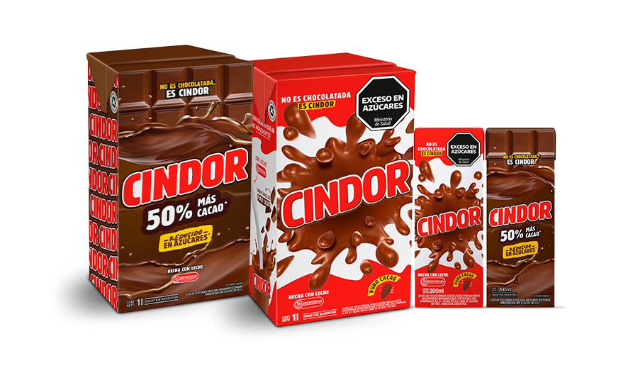 Nuestras variedades de chocolatadas en caja - Cindor